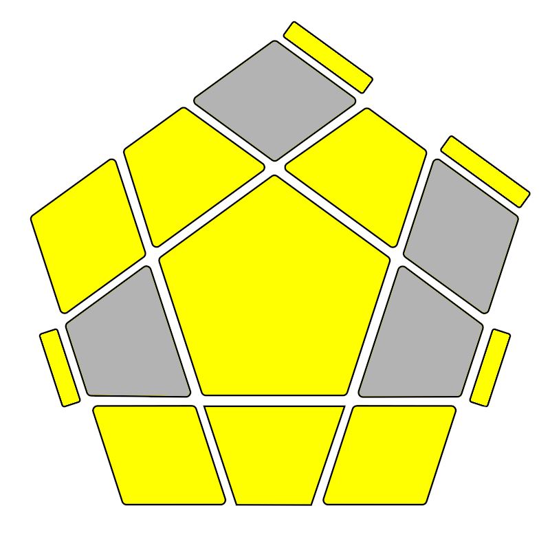 Megaminx OLL 31 Pi Algorithm